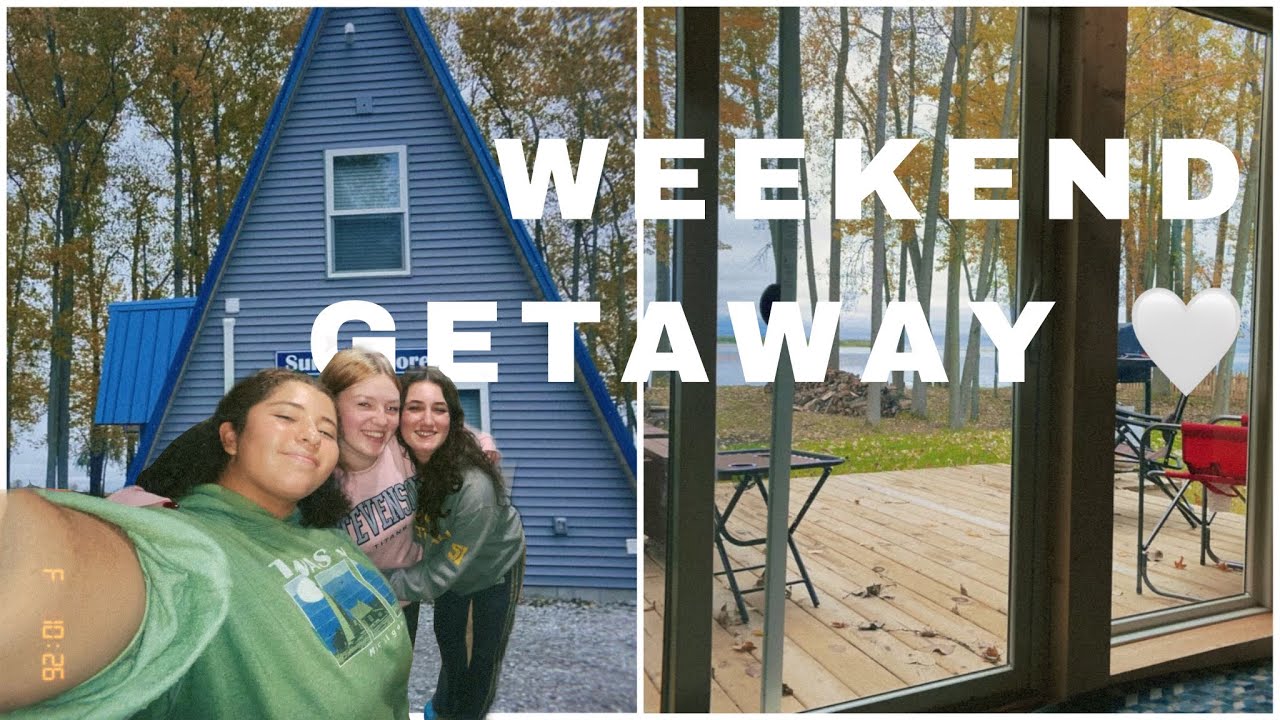 weekend getaway with my best friends - YouTube