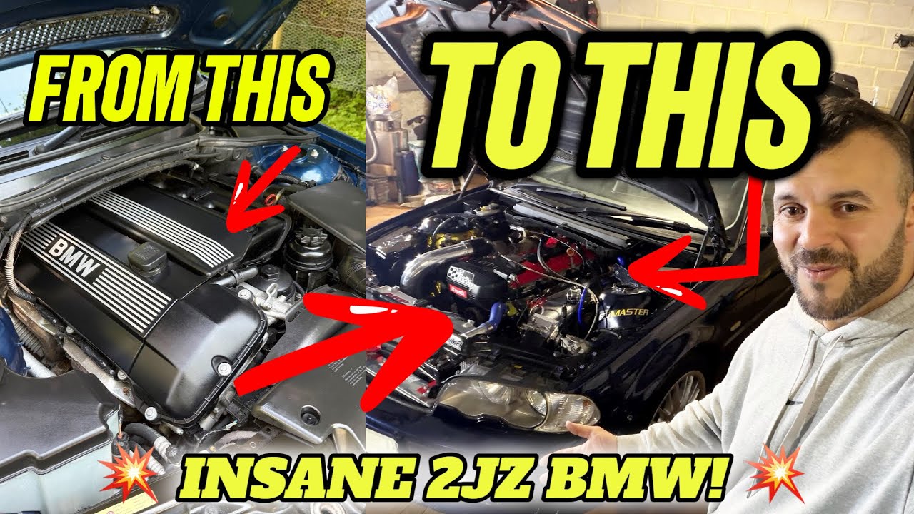 ALL THE MODIFICATIONS I DONE TO MY SUPRA 2JZ ENGINE SWAPPED BMW E46 SO ...