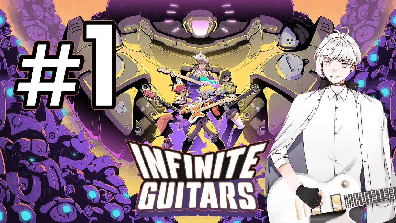 [Infinite Guitars] #1 / Rhythm-RPG-Mech-Action! - YouTube