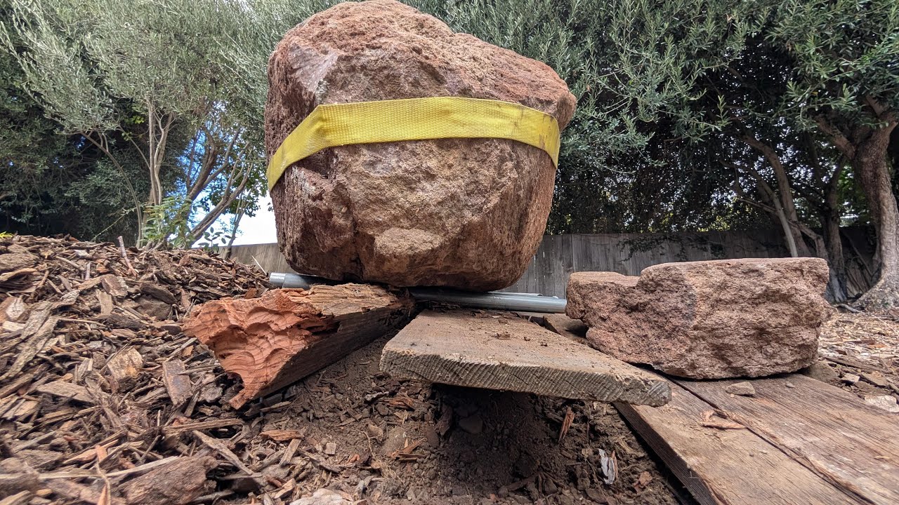 Man vs. Rock round 2, physics strikes back - YouTube