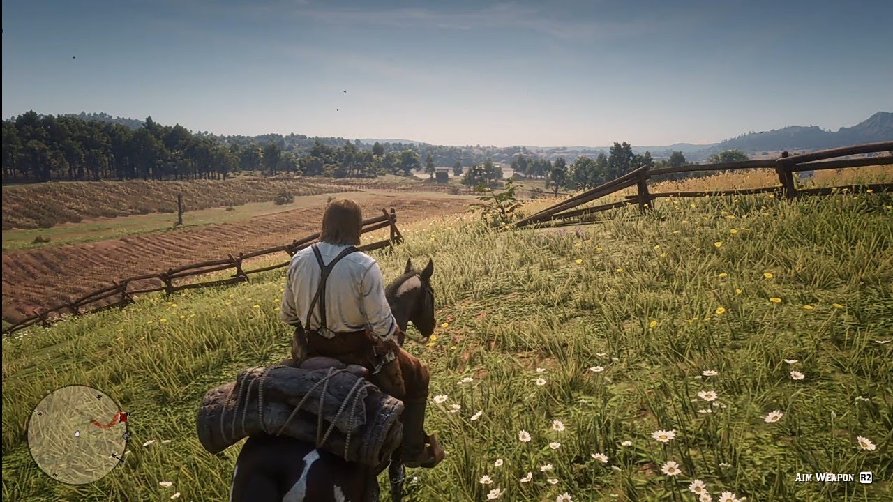 RDR 2 on PS4 Slim Gameplay | Red Dead Redemption 2 on PS4 Gameplay ...