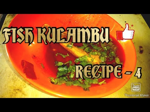 Fish kulambu recipe | Fish kulambu recipe in tamil | Fish kulambu ...