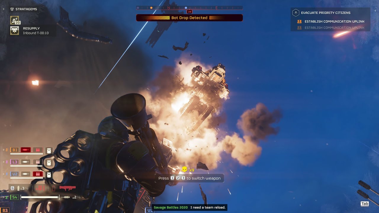 Battle with Automatons - Super Helldive Difficulty - 4K Quality - Helldivers 2 - YouTube