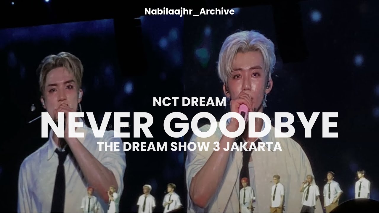 [240518] Never Goodbye || NCT Dream The Dream Show 3 In Jakarta - YouTube