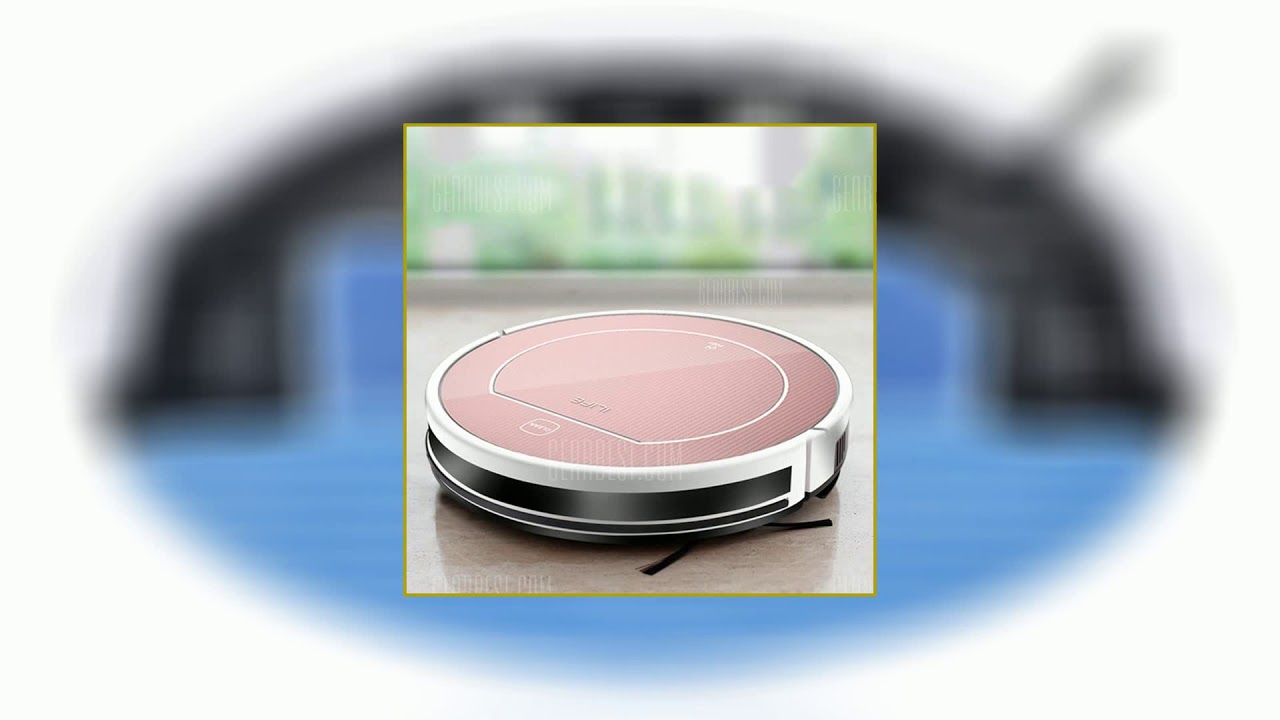 ILIFE V7S Pro Smart Robotic Vacuum Cleaner - YouTube