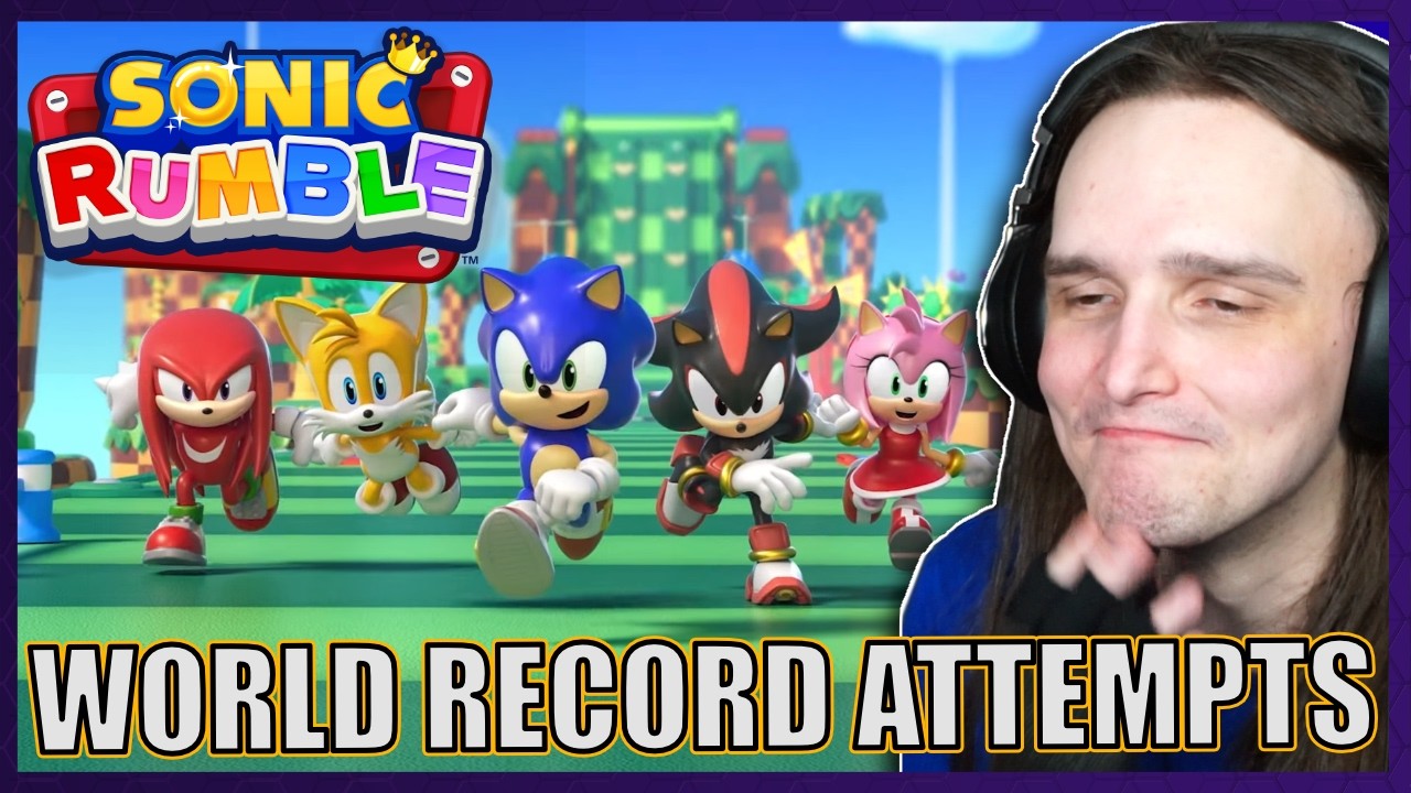SONIC RUMBLE WORLD RECORD GET! 47:19. Now trying to beat it in the same ...