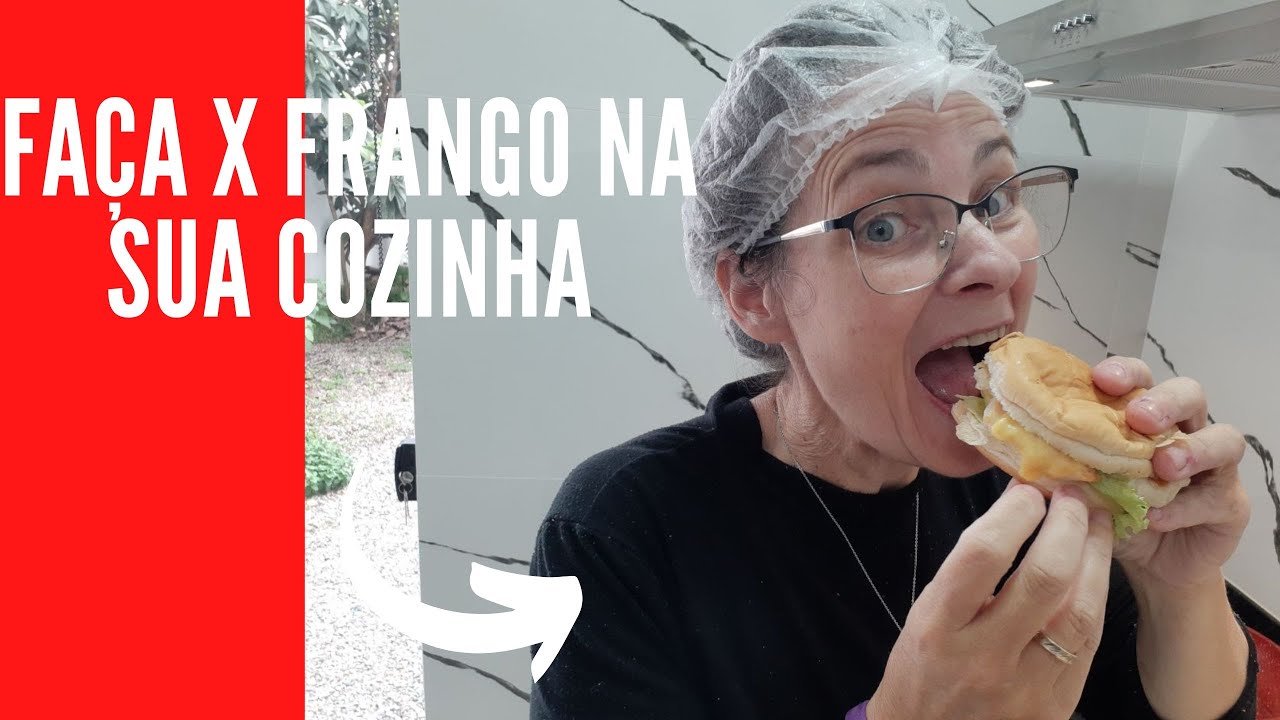 Como fazer um x Frango em CASA - YouTube