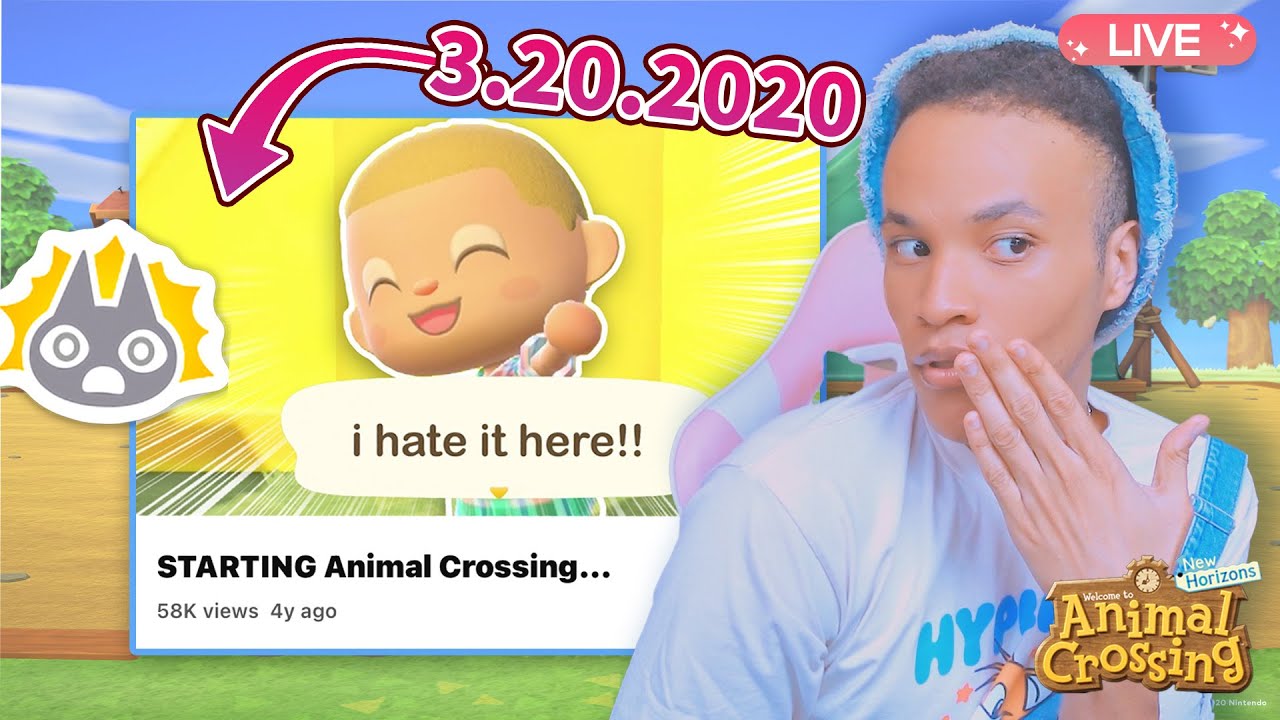 Restarting Animal Crossing After 4 Years.... - YouTube