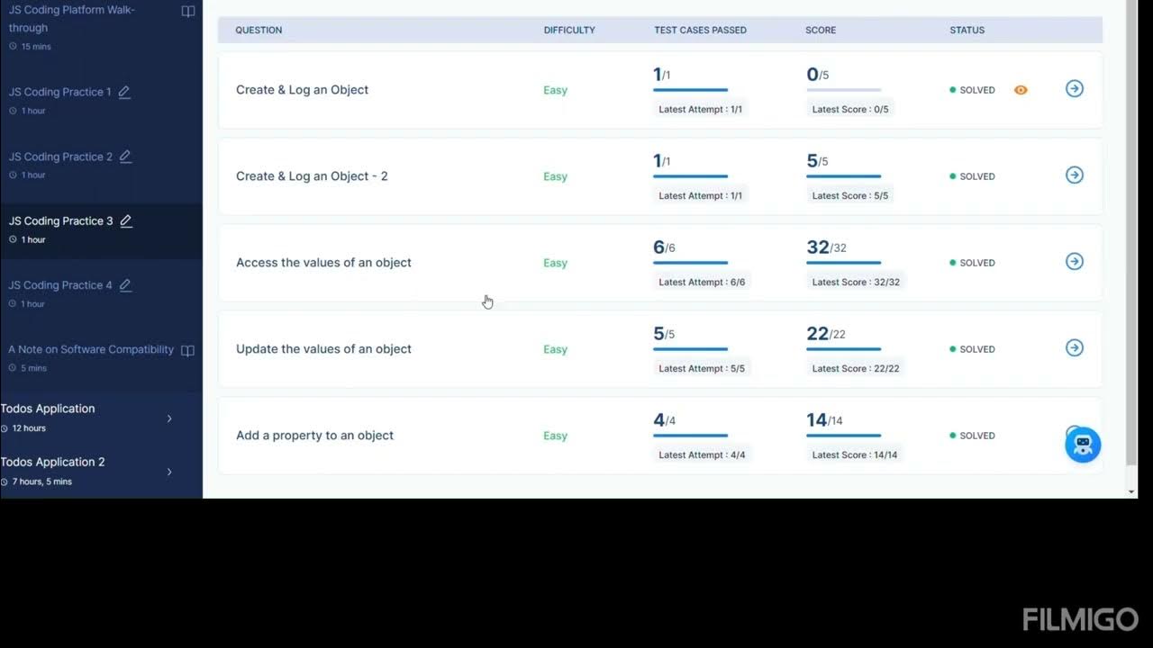 Arrays and Objects | JS Coding Practice 3 Answers | JavaScript ...