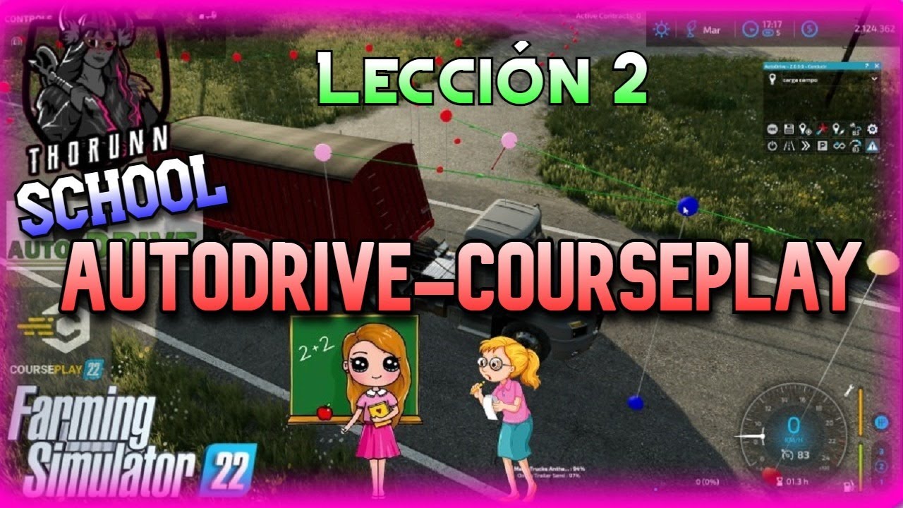 El Secreto para Automatizar tu Granja | Autodrive y Courseplay | FS22 ...