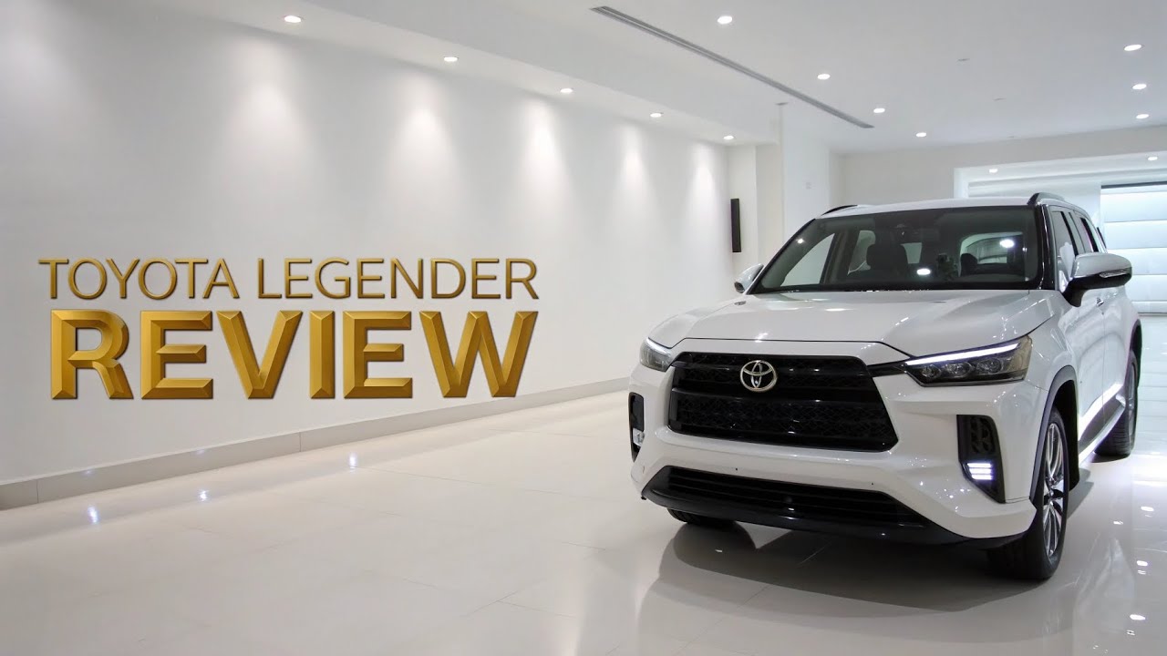 Toyota Legender 2025 Black Edition – Unmatched Style & Performance ...