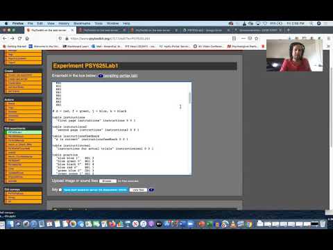 psyc625 stroop psytoolkit explanation 2pm - YouTube