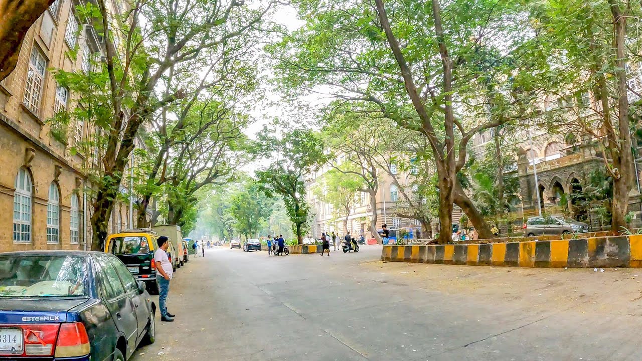4K Walking Tour Of Ballard Estate Mumbai - YouTube
