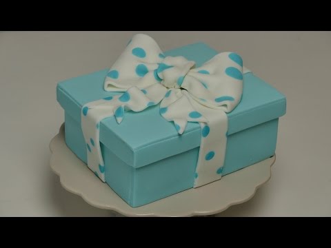 Geschenkbox-Torte | Gift Box Cake | Fondant-Torte von Nicoles ...