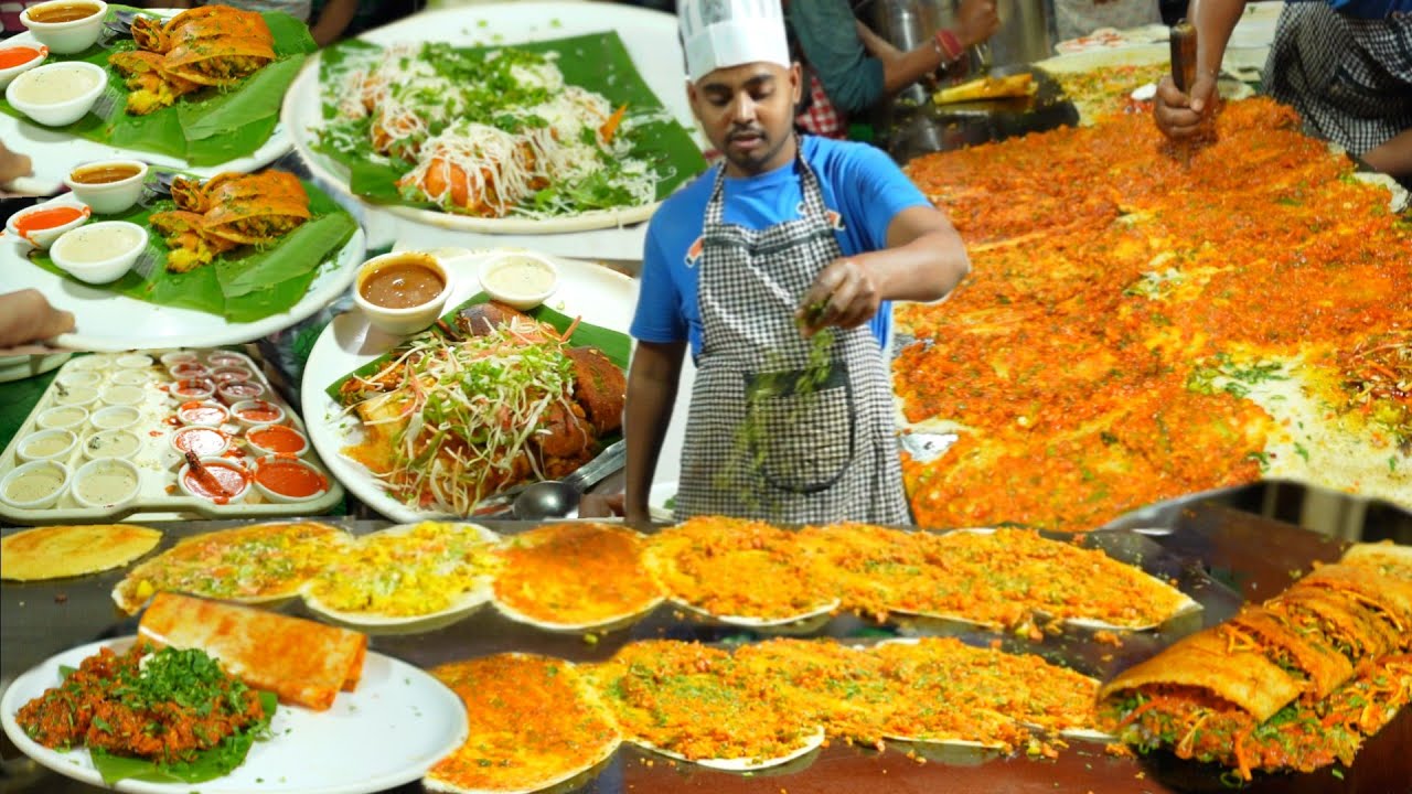 Mahesh Dada Selling Mouthwatering Dosa On Street Only Rs. 80 ...