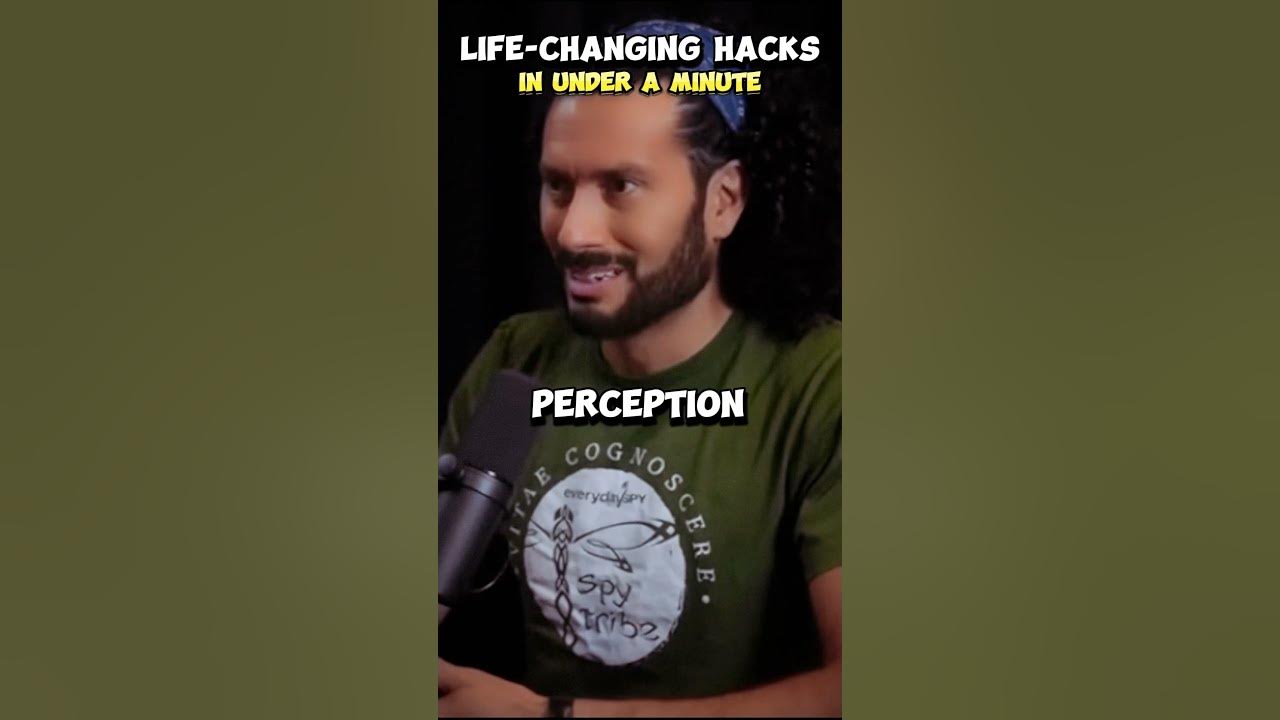 Life - Changing Hack in Under a Minute - Perception vs Perspective ...