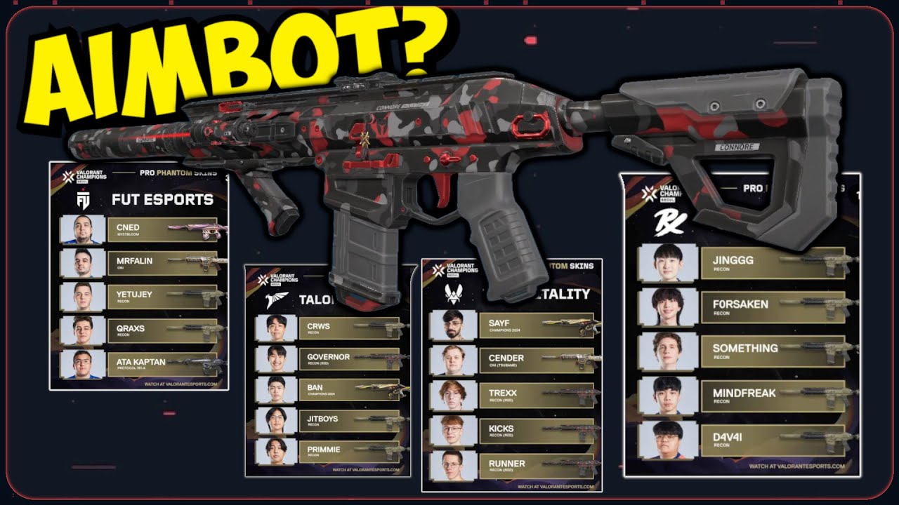 Why is the Recon Phantom skin loved by professionals? | VALORANT - YouTube