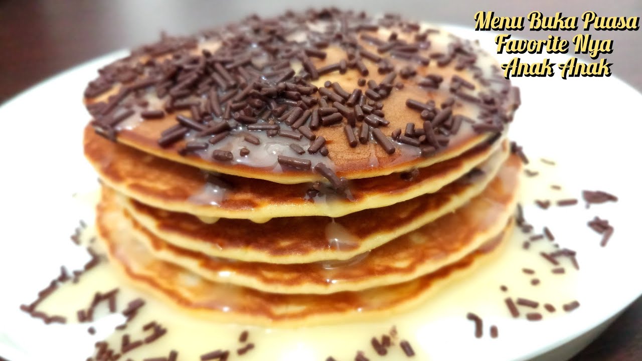 Ide Menu Buka Puasa Enak || Cara Membuat Pancake - YouTube