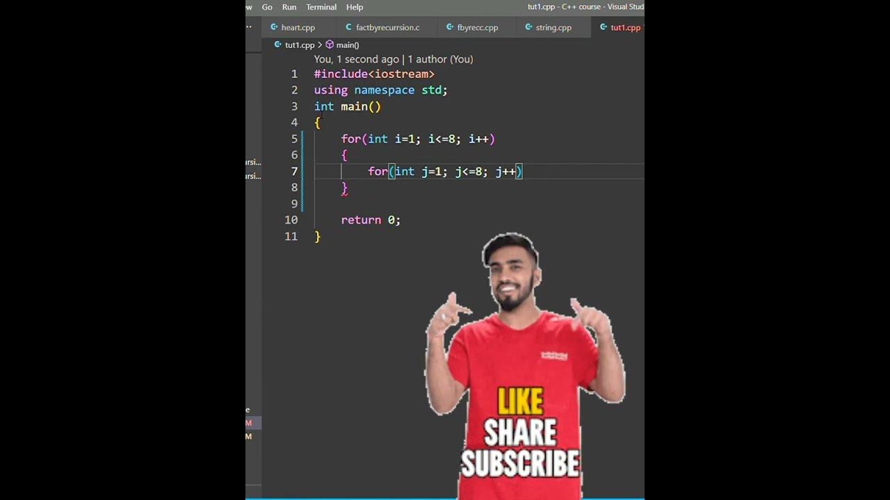 How To Print Letter N In C Programming Coding Starpattern Youtube