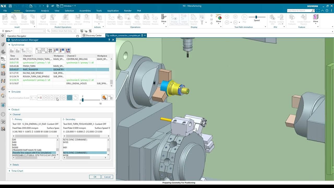 NX CAM | Mill Turn - YouTube