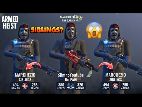 Whh😱 PRO Gameplay  W/ SIBLINGS! ARMED HEIST