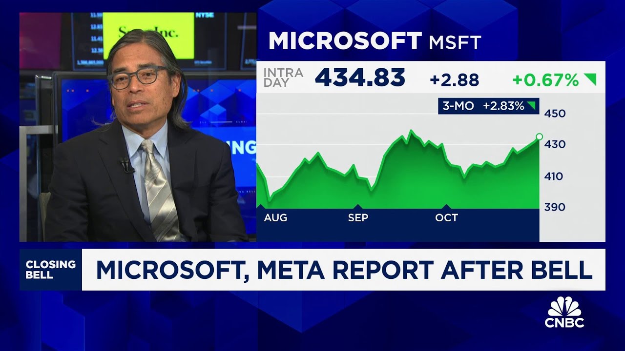 Microsoft is a leader in tech and a good stock, says Alger' CEO Dan ...