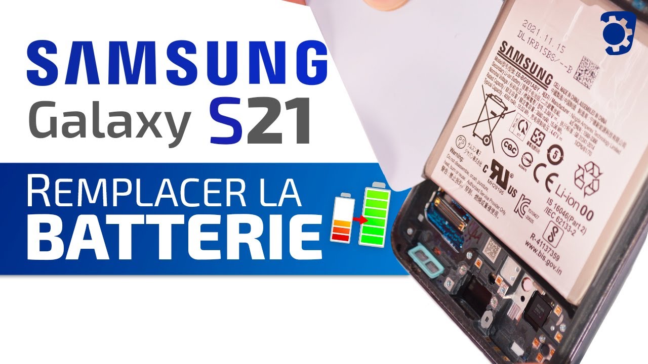 Changer Batterie Samsung S21 Prix
