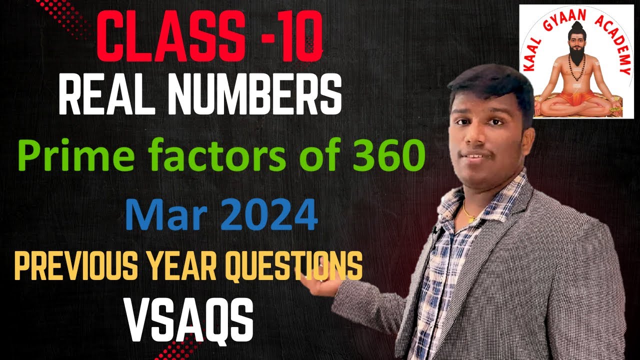 Real Numbers - Previous Year Questions PYQ - VSAQs - Class 10 - Maths ...