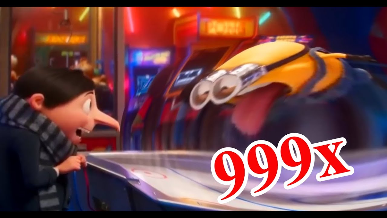 Minions "Magic flight" Meme 999x Speed - YouTube
