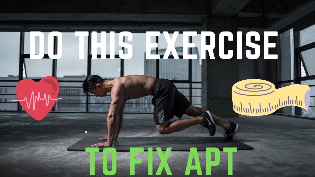 The Best Exercise to Fix Anterior Pelvic Tilt | APT Correction Exercise ...