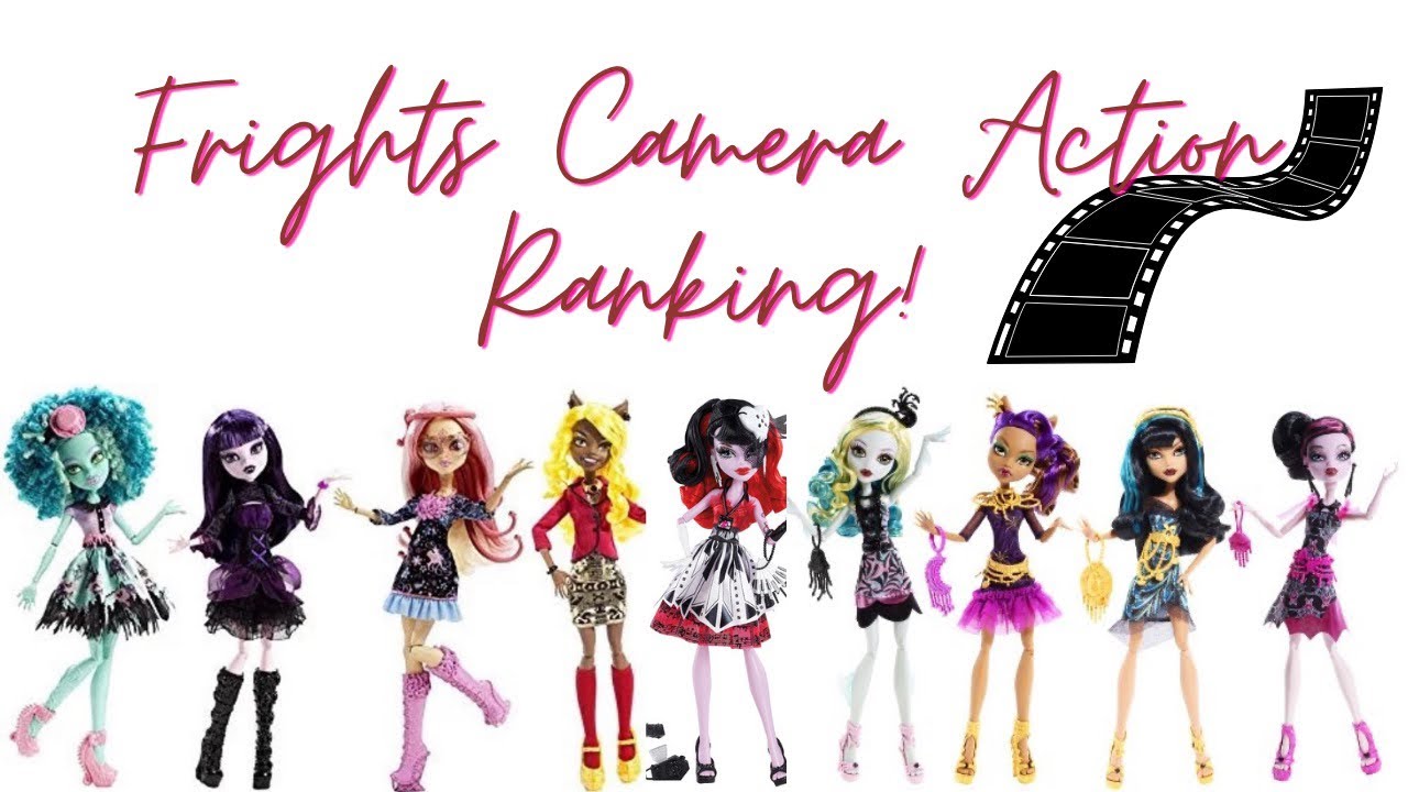 Ranking Every Monster High Frights Camera Action Doll! - YouTube