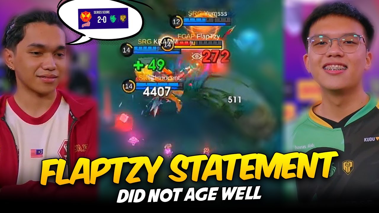 FLAPTZY STATEMENT AGAINST SRG DID NOT AGE WELL . . . - YouTube