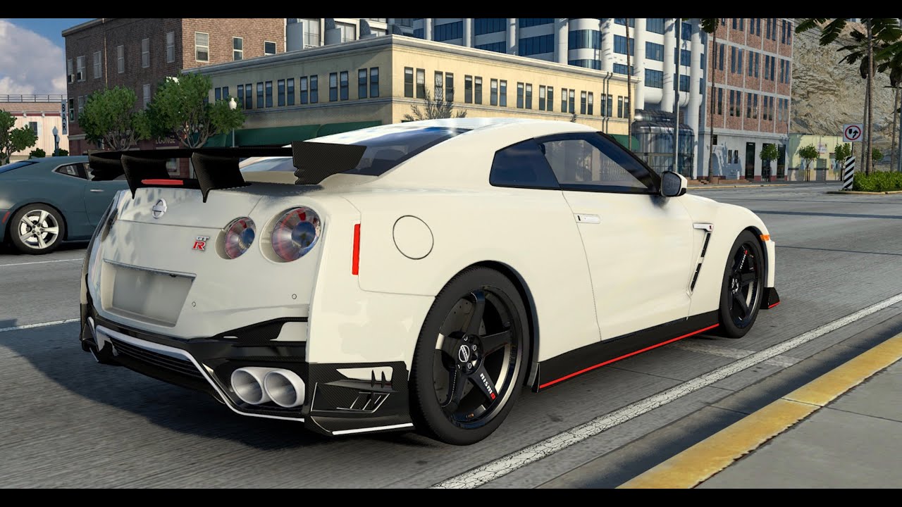 Nissan GT-R R35 v2.3 (AMERICAN TRUCK SIMULATOR) - YouTube