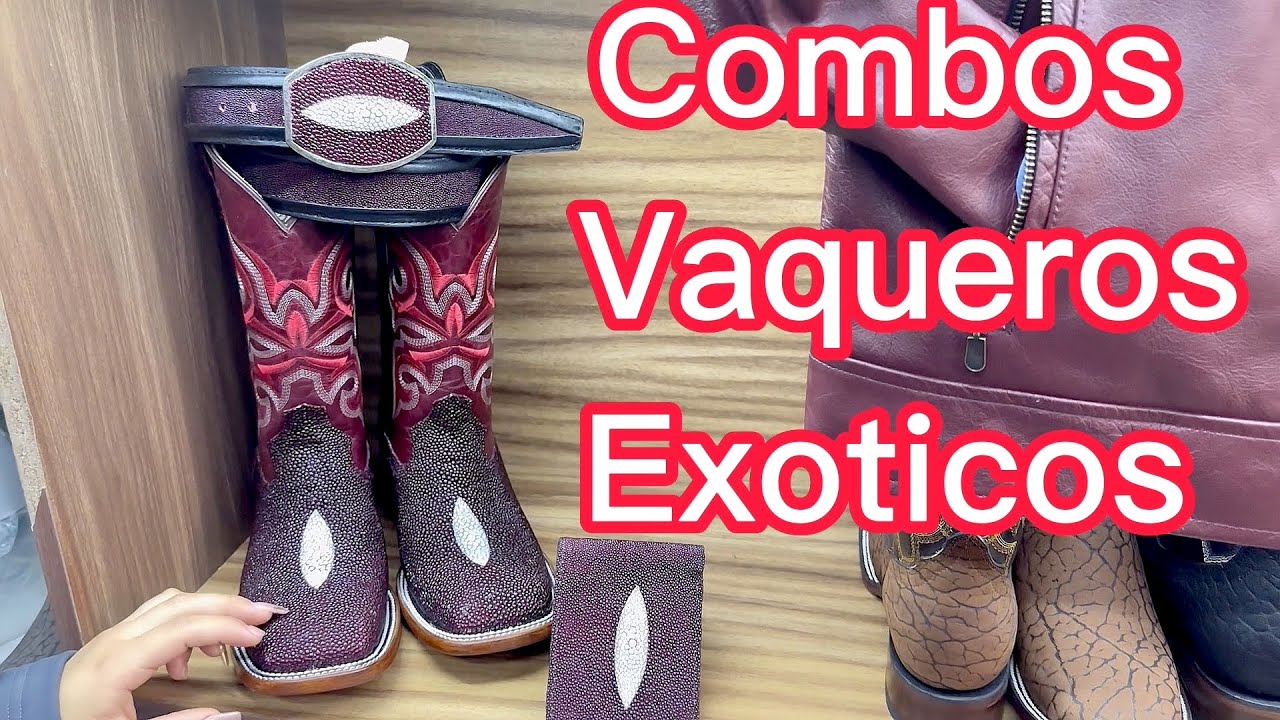 Combos Vaqueros Exóticos en Indomables BOOTS #leon #vaquero #piel # ...