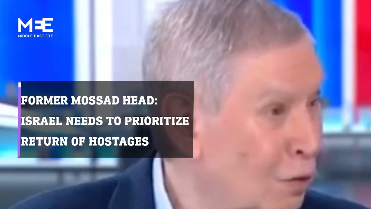 The former head of Mossad says that Israel needs to prioritize the return of hostages from Gaza ...