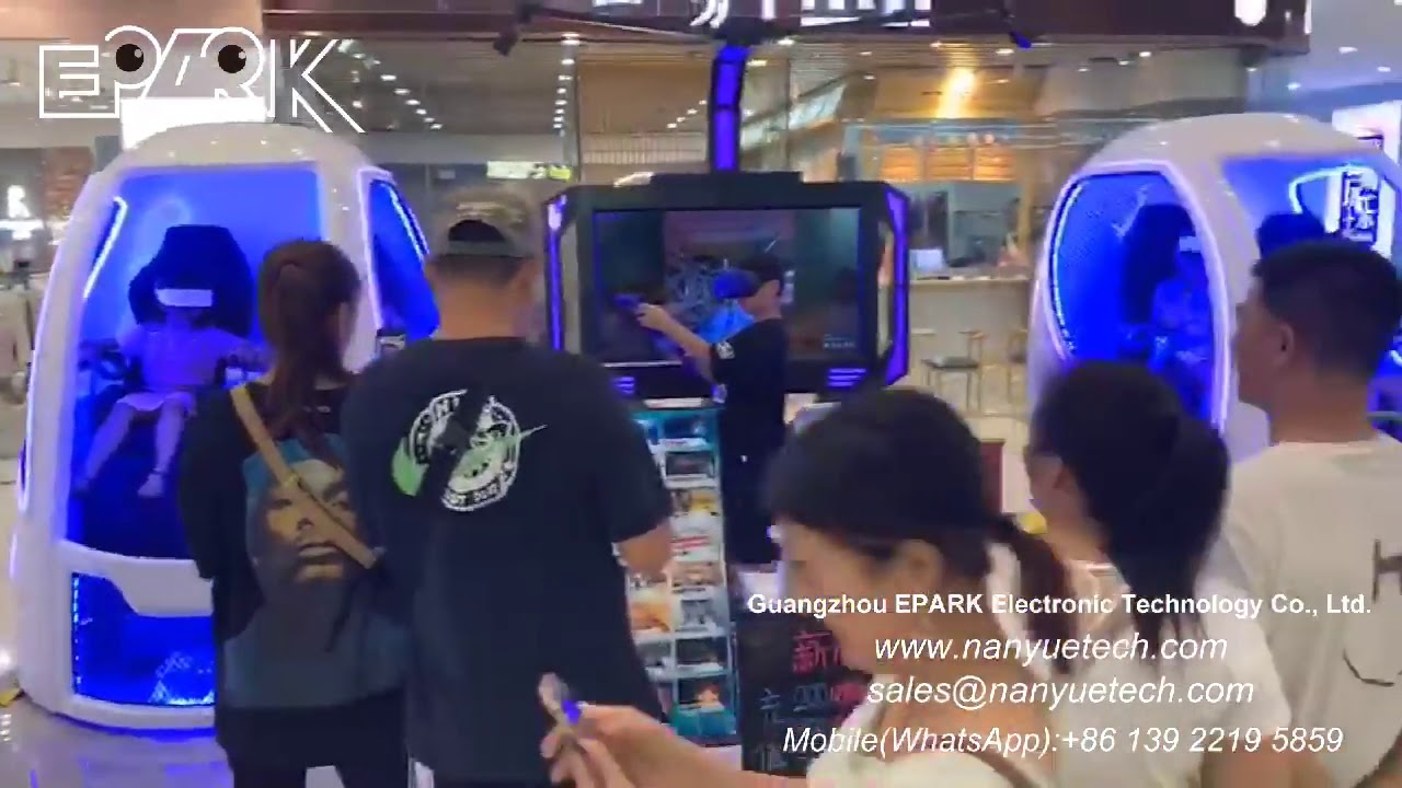 EPARK Double Space Capsule,VR Capsule Ride,Flying Simulator,Motion ...