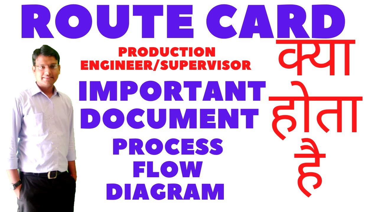 Production documents || route card || route cards in production ...