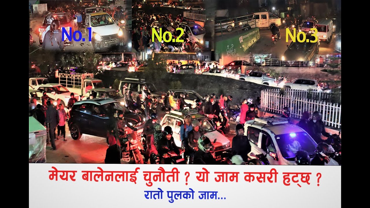 Traffic Jam at Ratopul, Kathmandu | Challenges for Balen | Can he solve ...