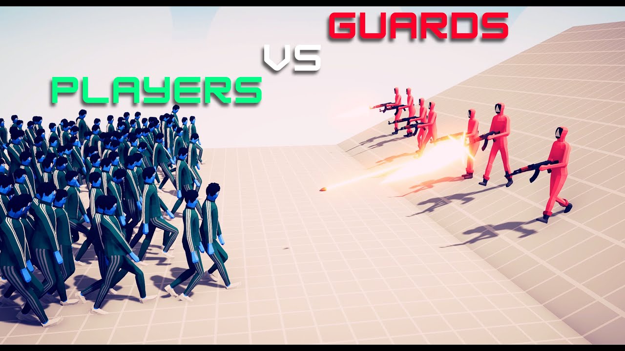 OMG! 250 PLAYERs going WILD! How many guards may stop 250 players ...