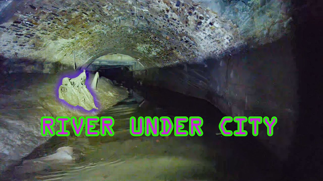 Underground river tunnels explored under city of Bristol - YouTube