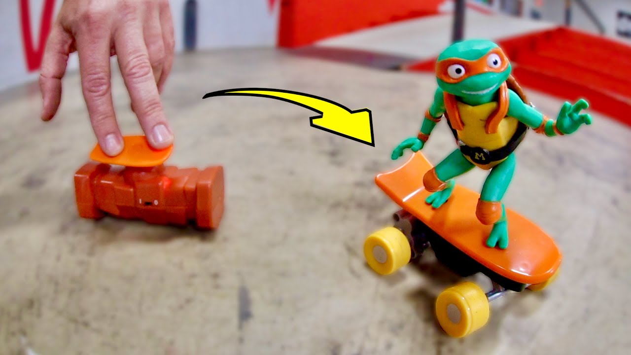 INSANE RC SKATEBOARDING NINJA TURTLE! - YouTube