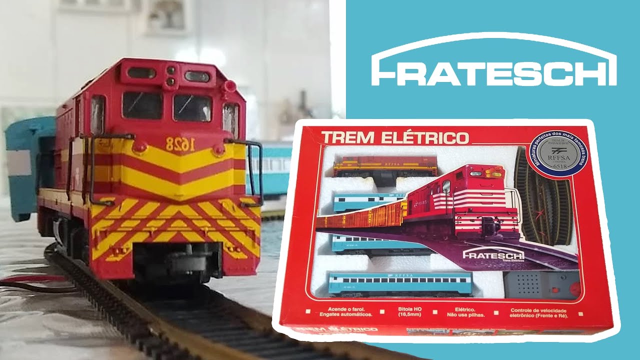 Caixa Básica Frateschi - Trem de Passageiros RFFSA Curitiba - YouTube