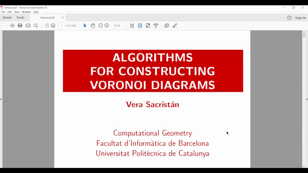 Voronoi Incremental Algorithm - YouTube