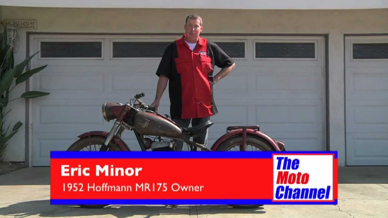 Motorcycle Kick Start Demonstration: 1952 Hoffmann MR175 - YouTube