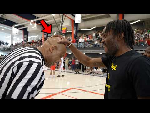 I Grabbed His Sweaty Bald Head!