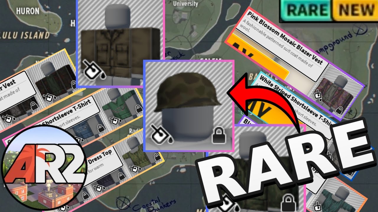 ALL NEW RARE CLOTHING ITEMS Cosmetic Loot Guide!!! - Apocalypse Rising ...