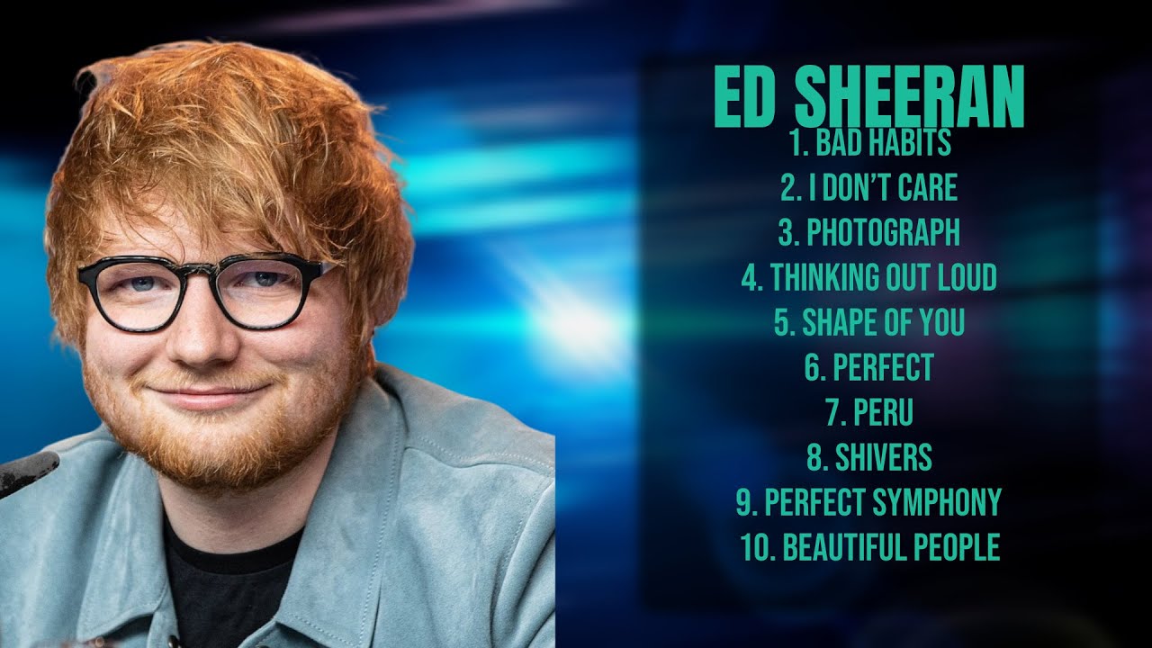 Ed Sheeran-Year's essential hits anthology-Leading Hits Collection ...
