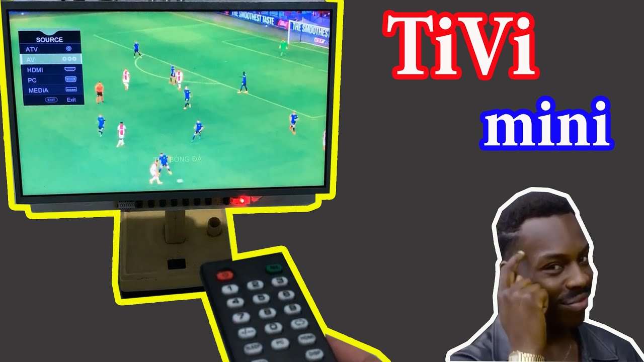 chế đồ điện tử | TiVi mini từ màn laptop hỏng | TV xem world cup #tv ...