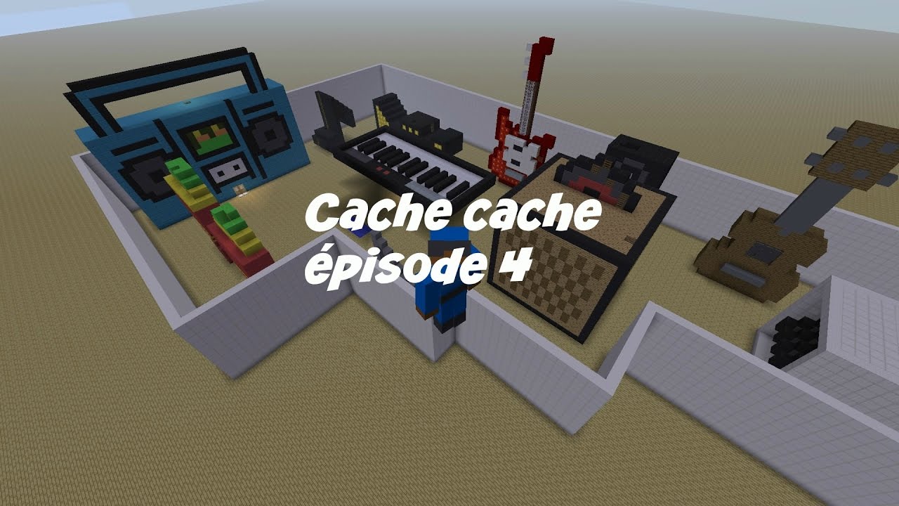 Cache cache minecraft épisode 4 map musique - YouTube