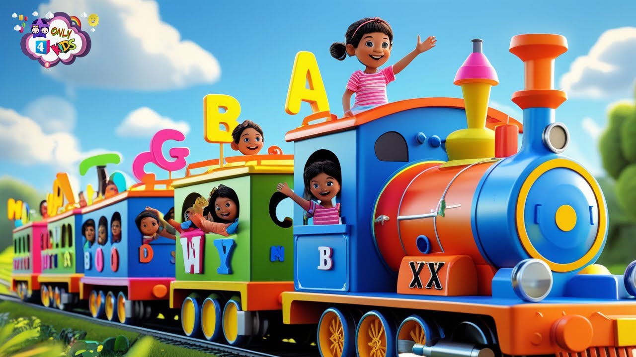 The Alphabet Train | ABC Kids Song | Kids Songs and Nursery Rhymes ...